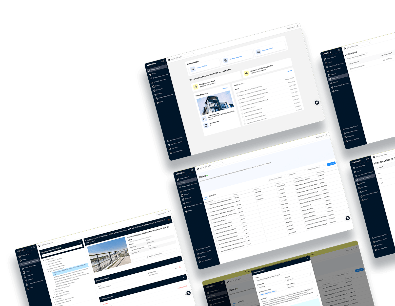 Regisco I Solution logicielle du carnet d'entretien pour copropriété